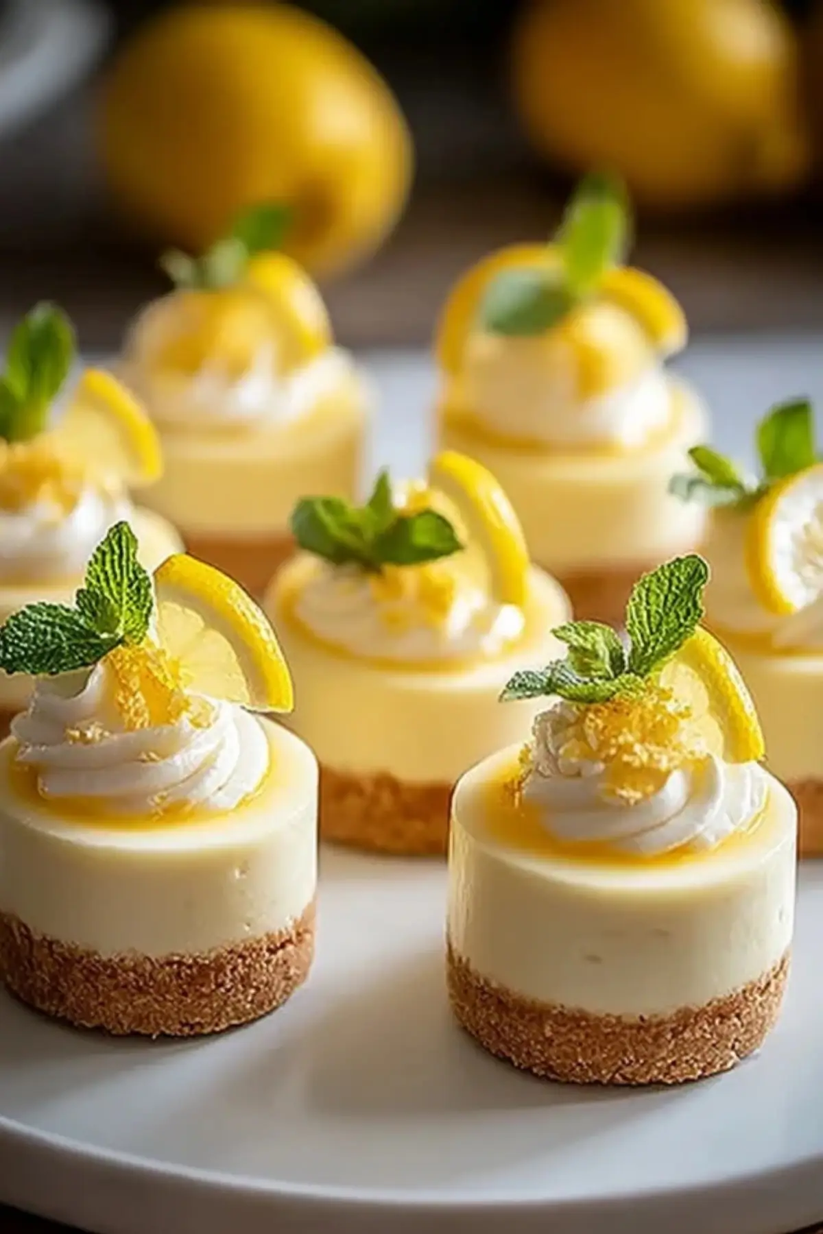 Mini Lemon Cheesecakes: Easy & Delicious Recipe (2025) - Recipe by ...