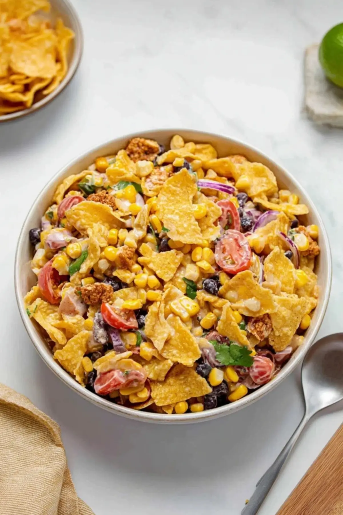 Frito Corn Salad Easy Recipe: 5-Minute Summer Side Dish - Recipe by ...