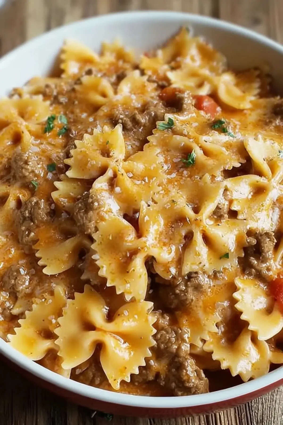 Creamy Velveeta Beef and Bowtie Pasta – Easy & Cheesy Comfort Food ...
