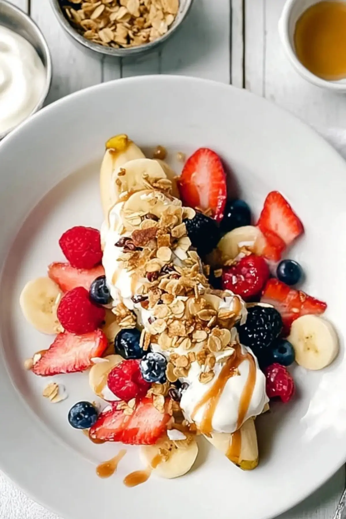 Breakfast Banana Split Recipe – Easy & Healthy - Recipe by Katherine