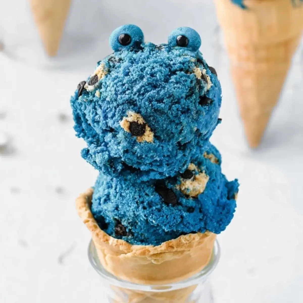 Cookie Monster Ice Cream – 5-Minute No-Churn Recipe - Recipe by Katherine