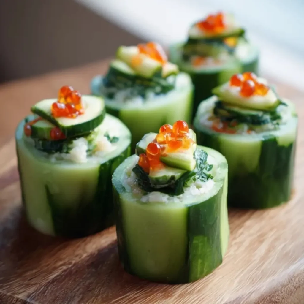 Cucumber Sushi Recipe: Easy and Delicious - Recipe by Katherine