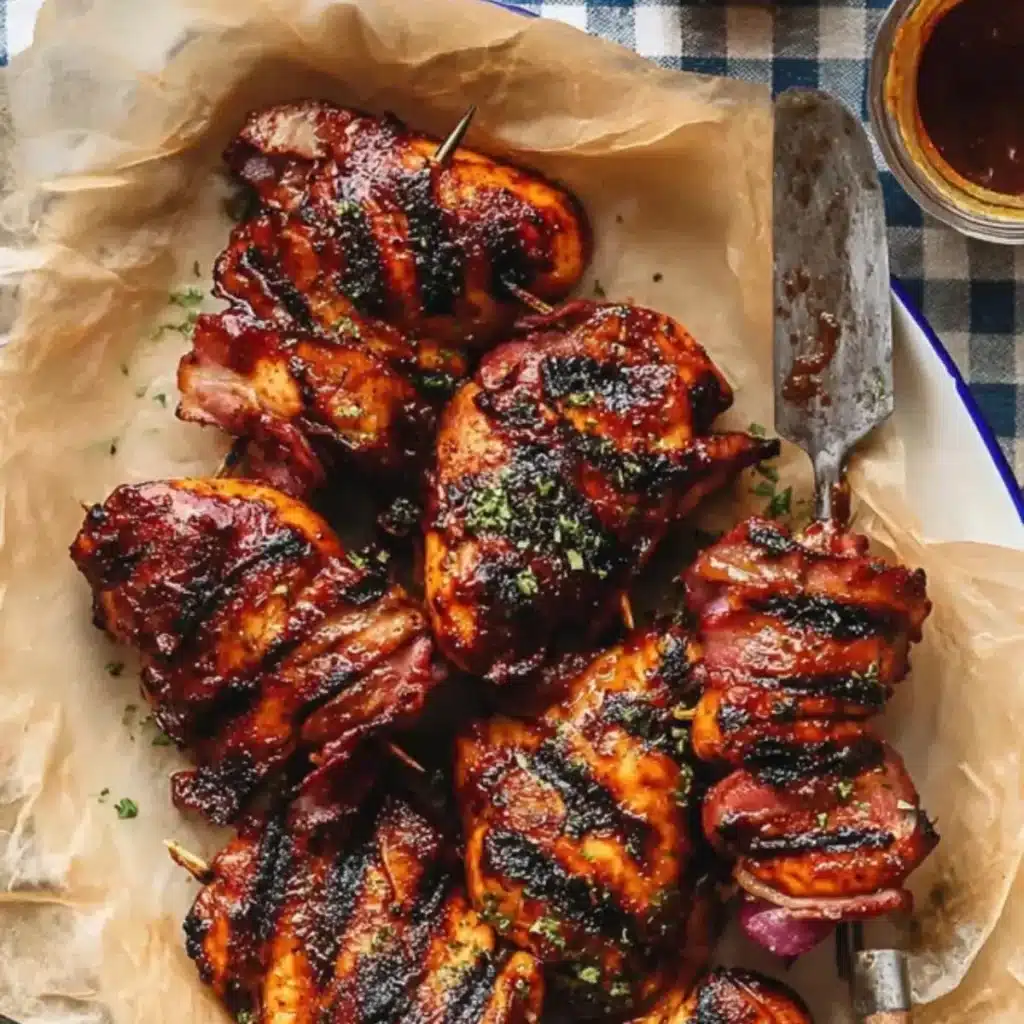 Grilled Honey BBQ Bacon Chicken Kabobs – 5 Steps to Flavorful ...