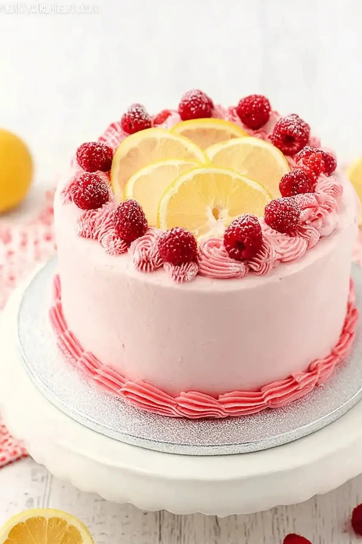 Lemon Raspberry Layer Cake – Best 1 Cake for Summer - Recipe by Katherine
