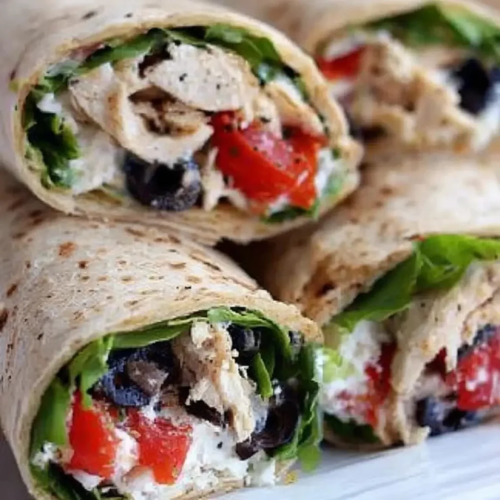Mediterranean Chicken Wraps – Quick and Easy 15-Minute Recipe - Recipe ...