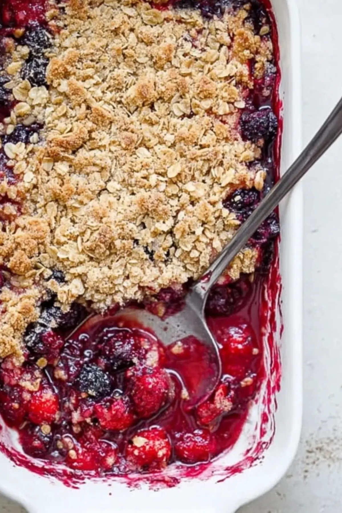 Mixed Berry Crisp Recipe – Easy & Delicious Dessert - Recipe by Katherine
