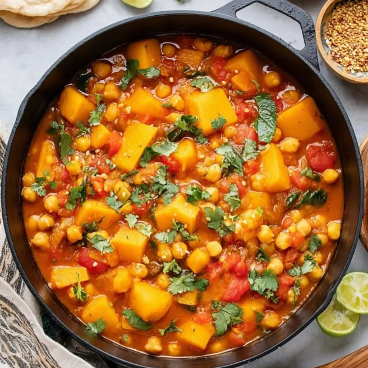 Moroccan Pumpkin & Chickpea Stew – 5 Delicious Tips - Recipe by Katherine