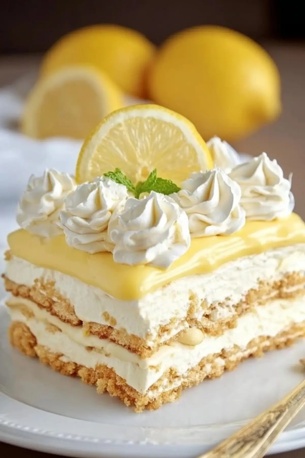 No-Bake Lemon Éclair Cake – Easy & Refreshing Summer Treat - Recipe by ...