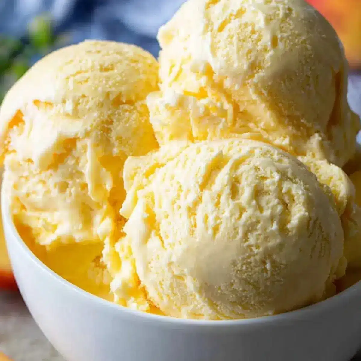 Old Fashioned Peach Ice Cream – Best Recipe for Summer (2025) - Recipe ...