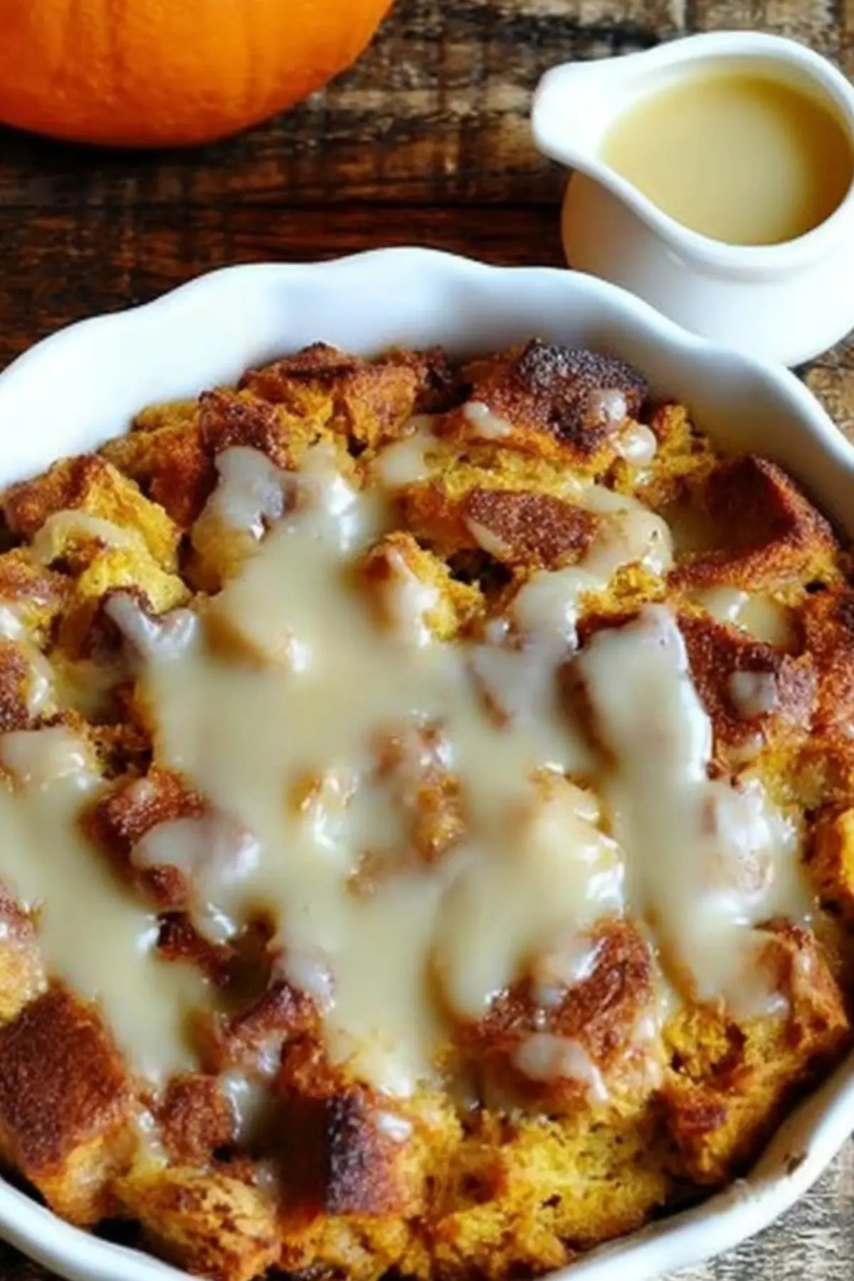 Pumpkin Bread Pudding with Apple Cider Butter Sauce – Best Recipe ...