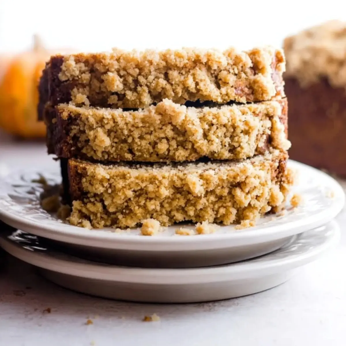 Pumpkin Bread with Crumb Topping – Easy Fall Recipe - Recipe by Katherine