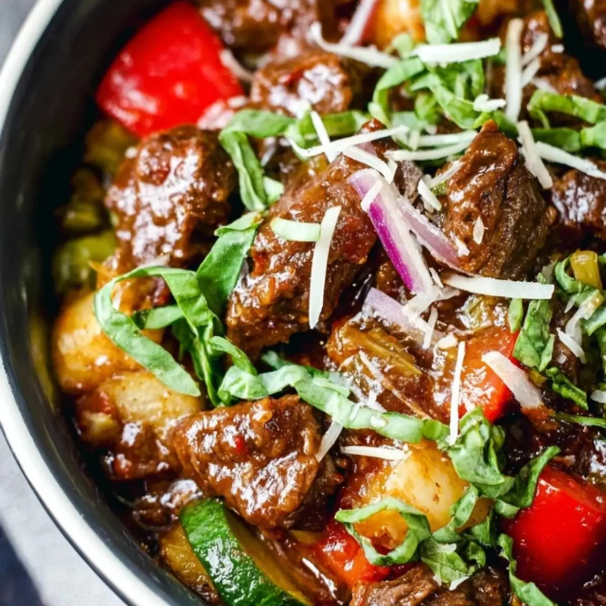 Slow Cooked Summer Beef Casserole – 10-Minute Prep - Recipe by Katherine