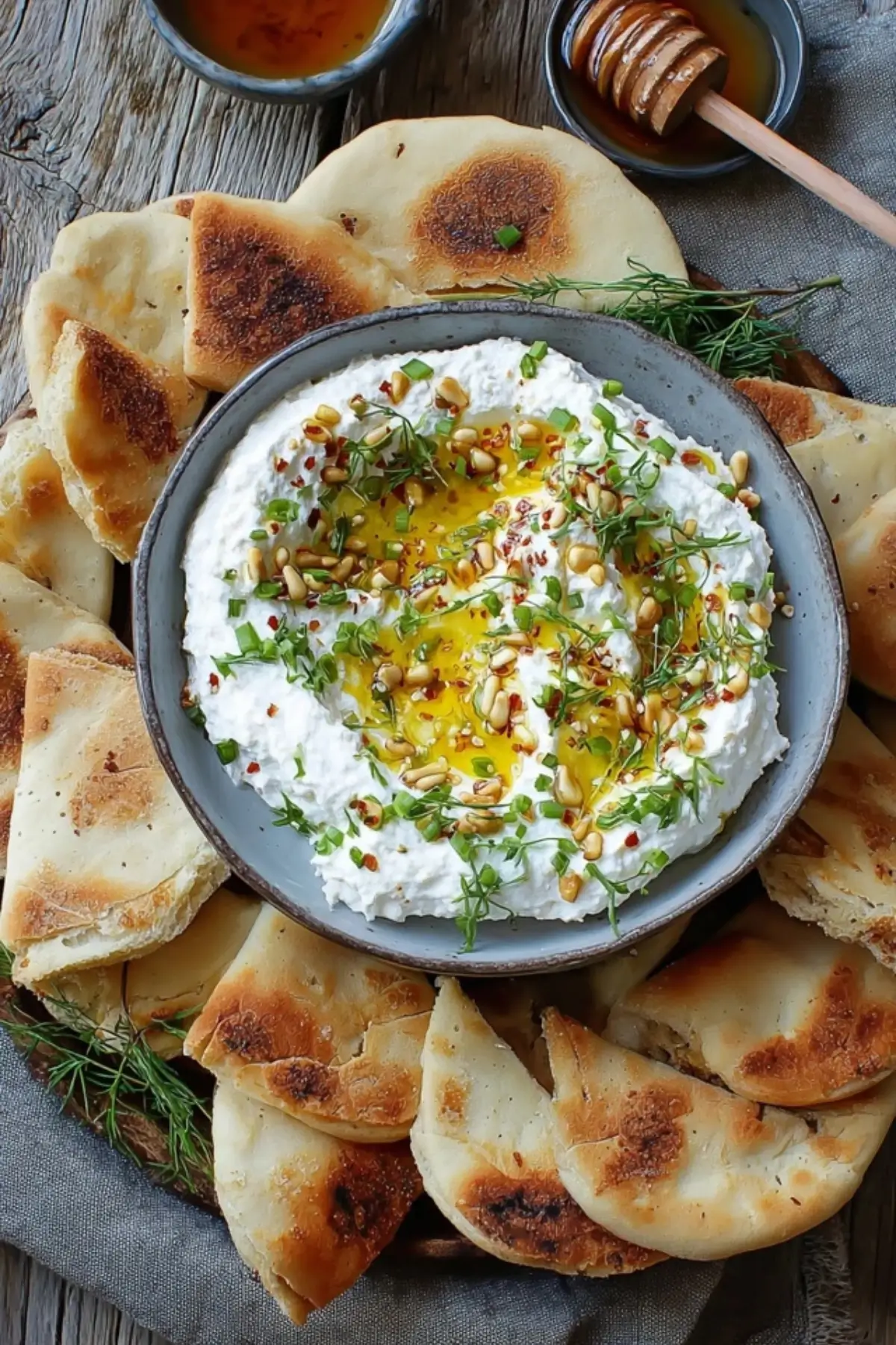 Whipped Feta with Honey Dip: 5 Simple Steps to Perfection - Recipe by ...