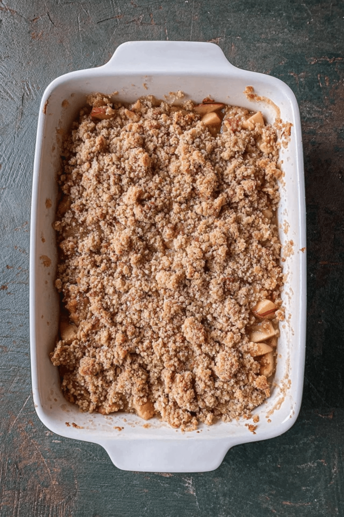 Apple Crumble Recipe - Easy Comfort Dessert - Recipe by Katherine