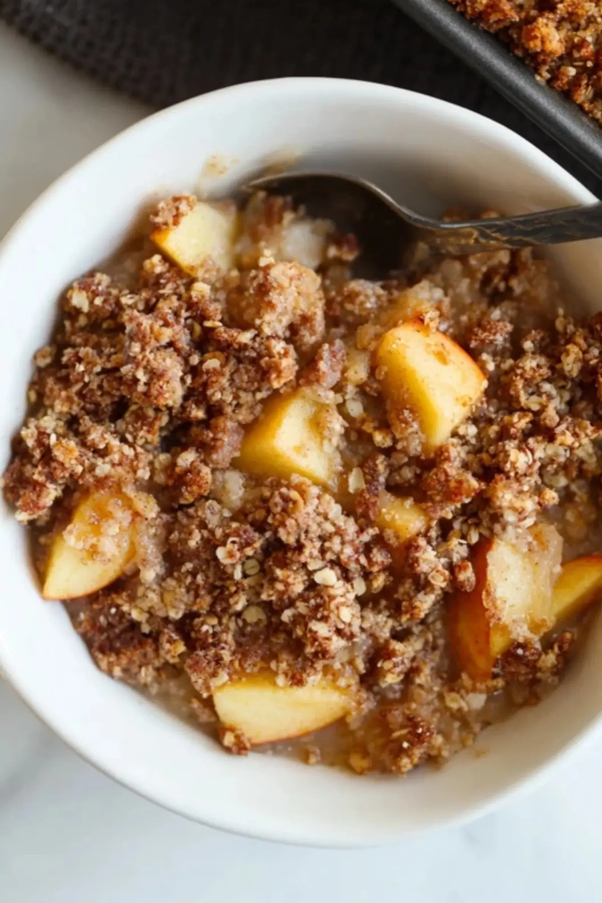 Breakfast Apple Crumble – Easy and Healthy Recipe - Recipe by Katherine