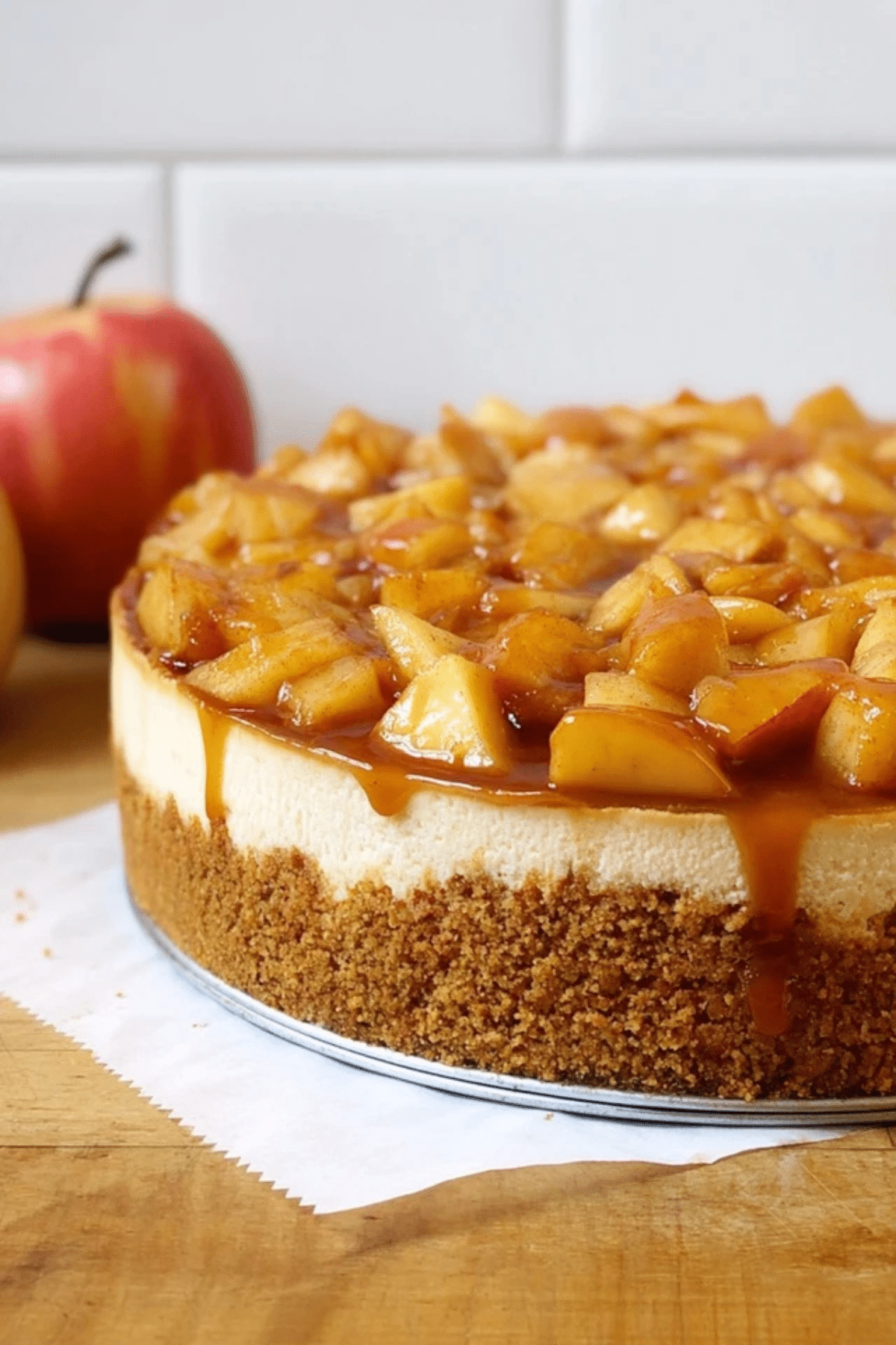 No-Bake Apple Pie Cheesecake Recipe – Easy and Delicious - Recipe by ...