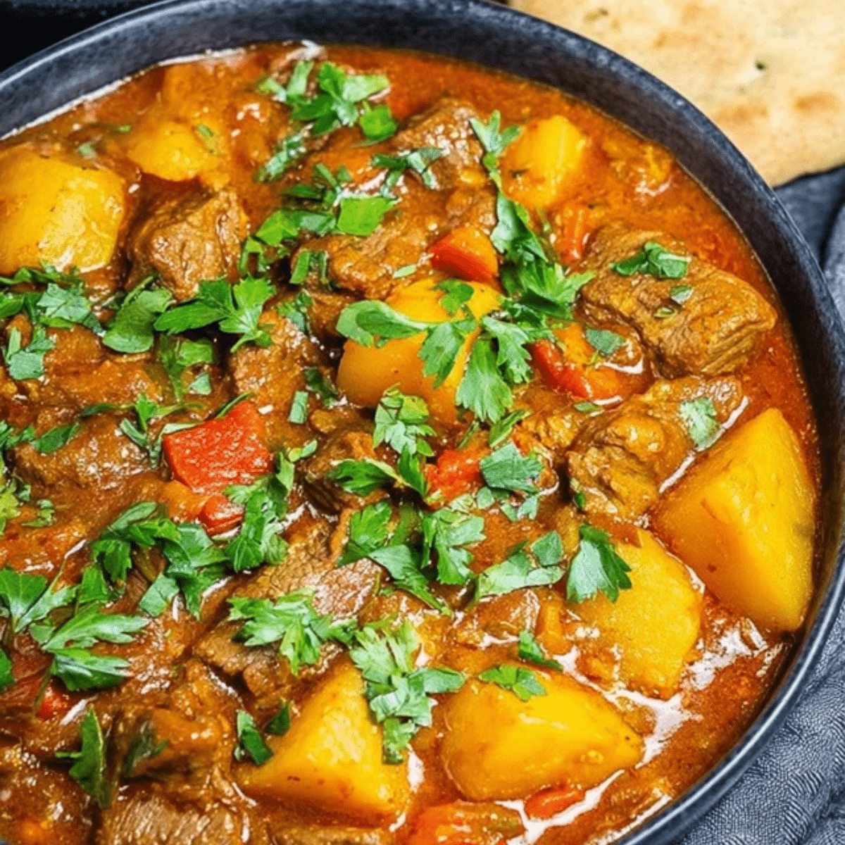 Slow Cooker Beef Curry – 5 Simple Steps - Recipe by Katherine