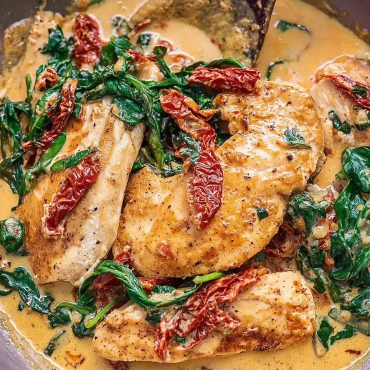 Sun Dried Tomato Chicken – Creamy & Delicious Recipe - Recipe by Katherine