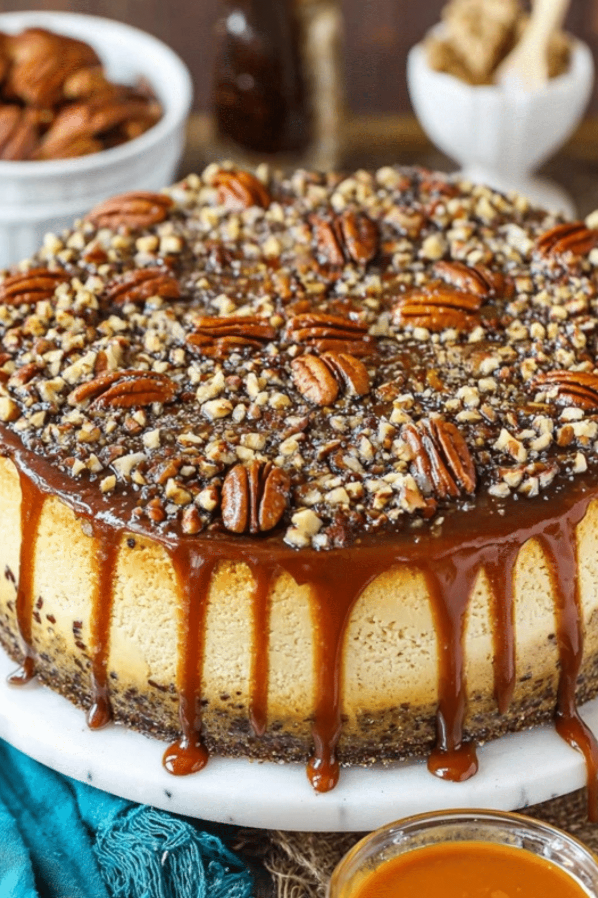 Turtle Cheesecake – Easy Recipe - Recipe by Katherine